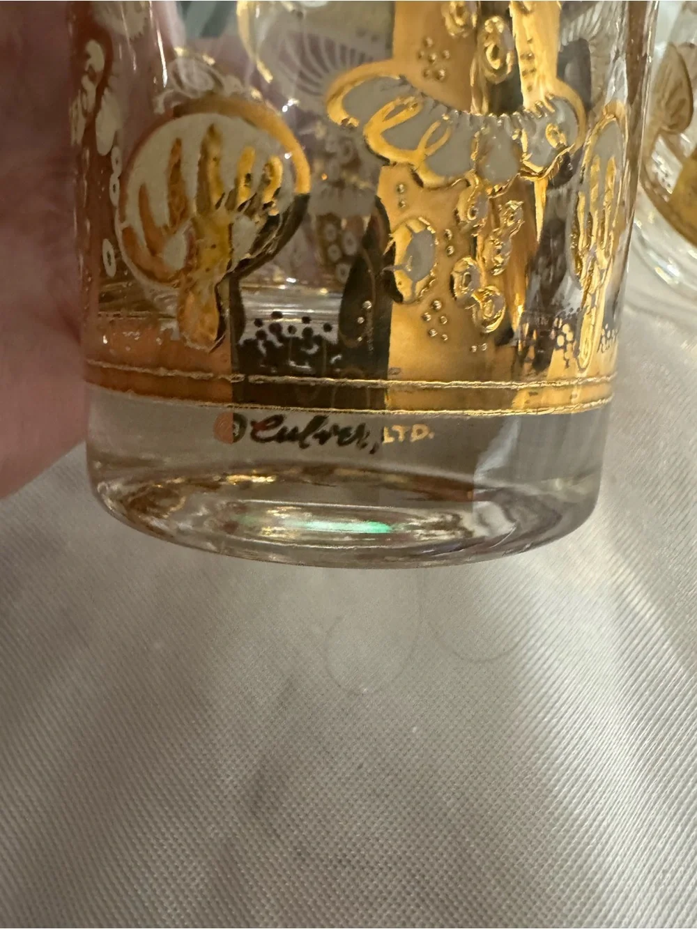 Culver | Dining | Vintage Rare 22kt Gold 4 Mushroom Culver High Ball ...
